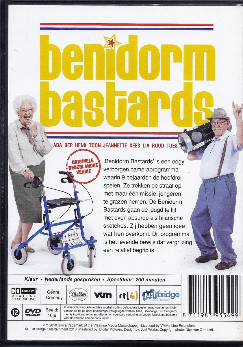 Benidorm Bastards (Nederland) (Dvd), Ada | Dvd's | bol.com