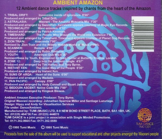 Various Artists - Ambient Amazon (CD), various artists | Muziek | bol
