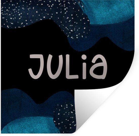 Muurstickers - Sticker Folie - Julia - Pastel - Meisje - 30x30 cm ...