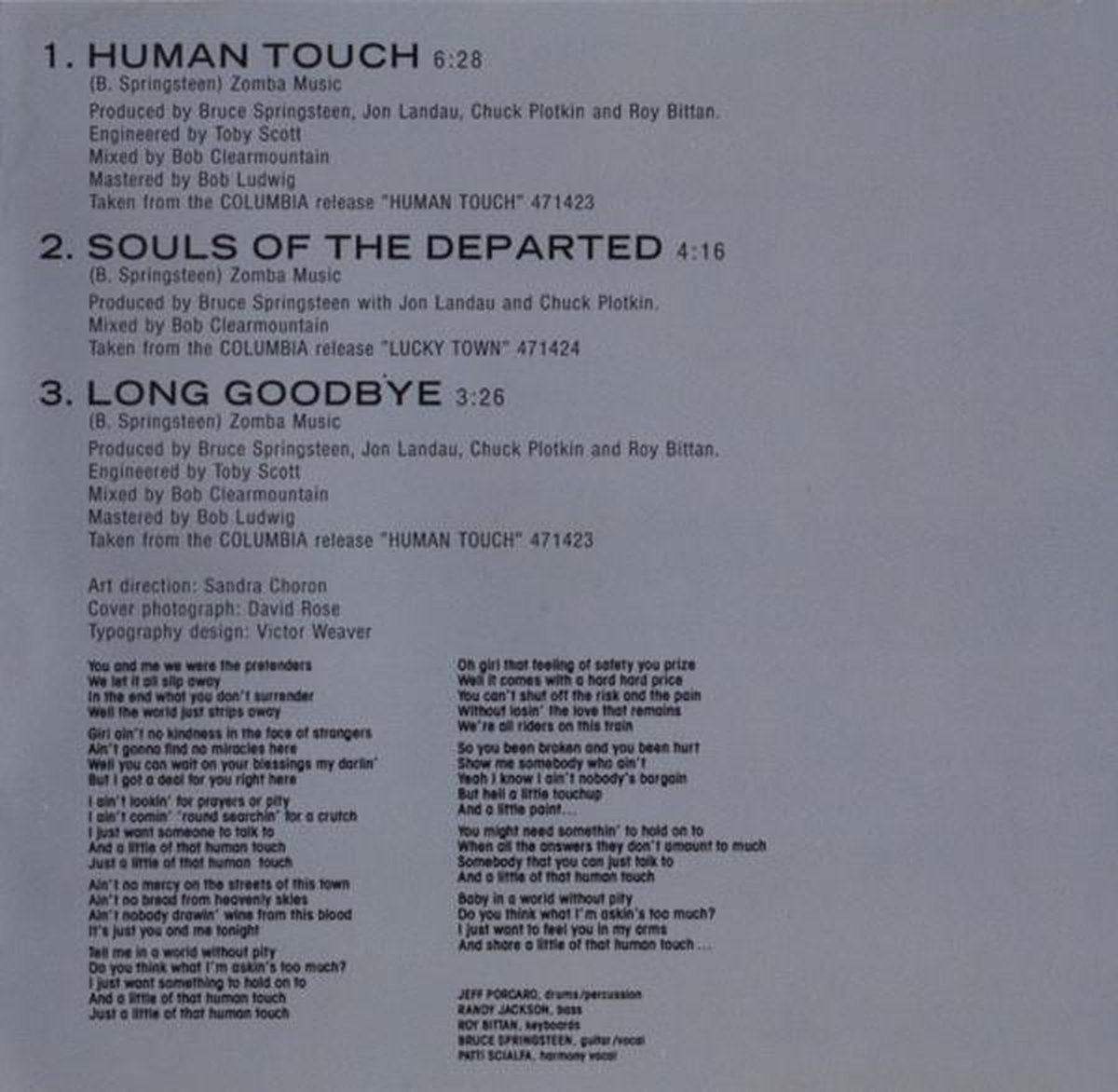 Human Touch, Bruce Springsteen | CD (album) | Muziek | bol.com