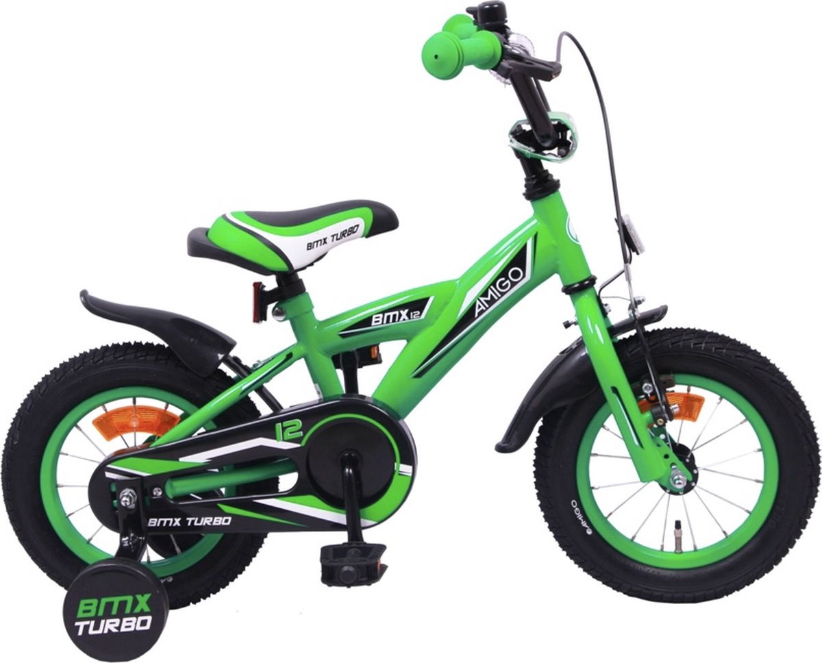 Amigo BMX jongensfiets- Jongensfiets- Kleuter fiets- Fietscross jongens ...