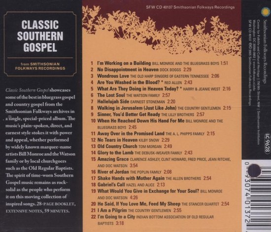 Various Artists - Classic Southern Gospel (CD), V/a | Muziek | bol