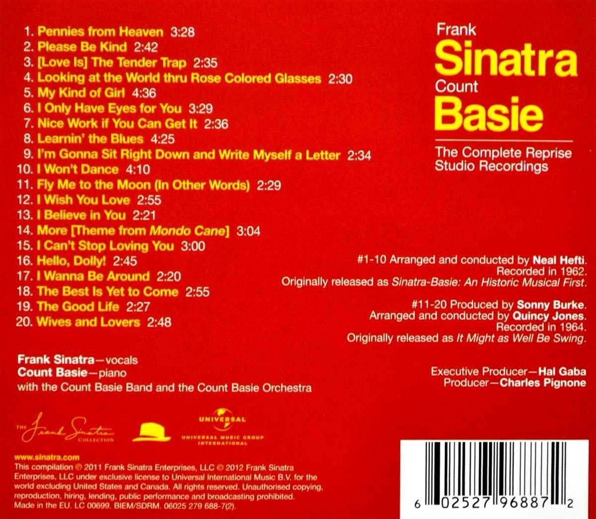 Frank Sinatra & Count Basie - The Complete Reprise Studio Recordings ...