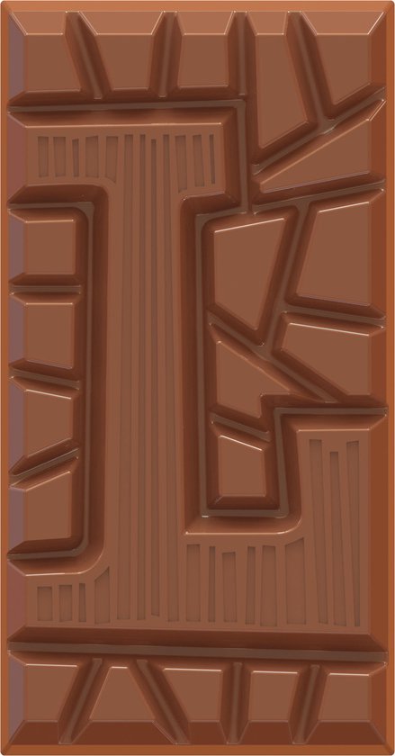 Tony's Chocolonely Chocolade Letter L - Melkchocolade Chocoladeletter ...