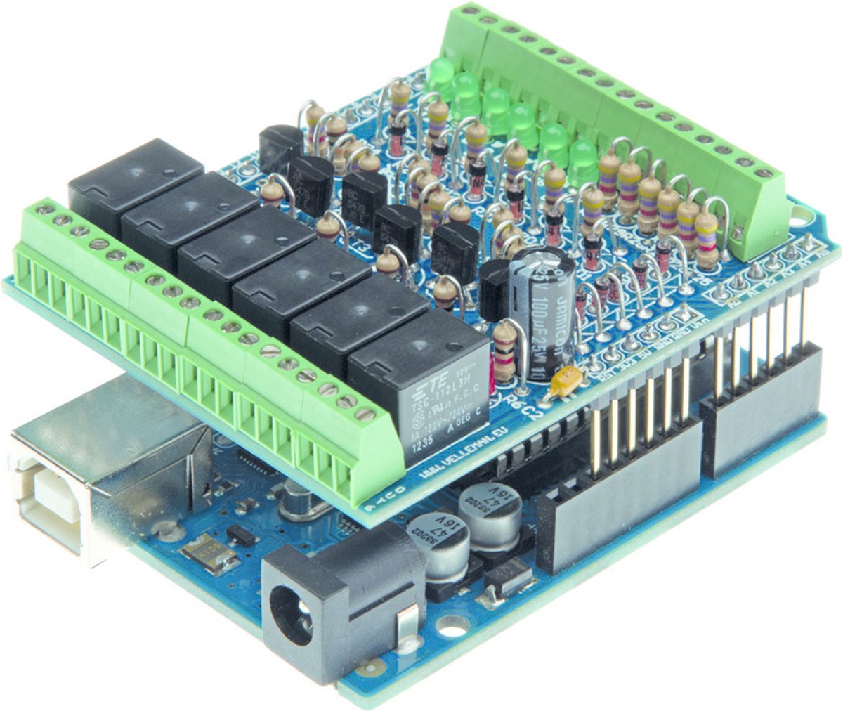 Whadda KA05 I/O-shield Geschikt voor: Arduino | bol.com