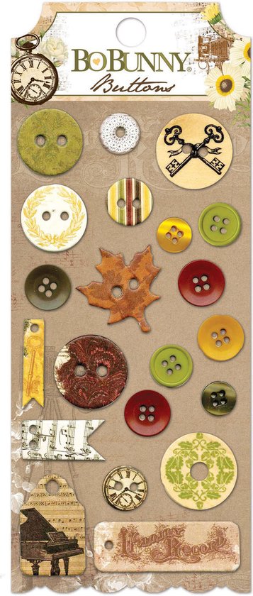 Bo Bunny heritage buttons | bol.com