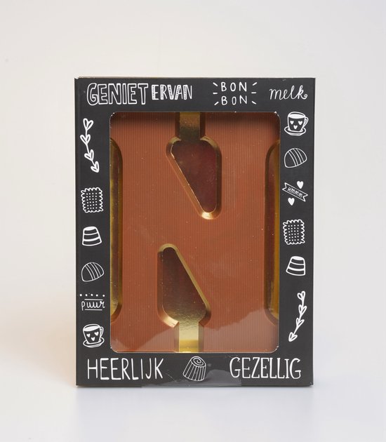 Melk Chocolade Letter N - 135 Gram | bol