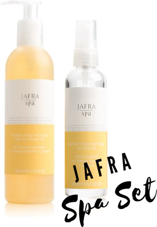 Jafra Spa Brazilian Orange & Ginger Set - Showergel en Dry Oil | bol.com