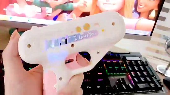 Lolly Pistool - Snoep Gun met I Love You en Kusgeluid - Speelgoed | bol