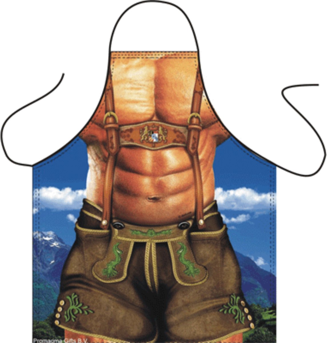 Sexy kookschort/keuken schort Oktoberfest Alpen Macho | bol.com