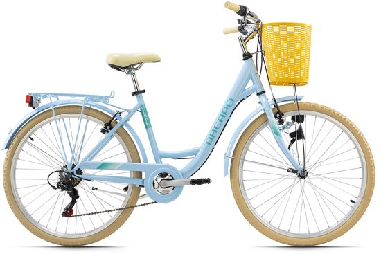 Ks Cycling Fiets Stadsfiets 6 versnellingen Cantaloupe 26 inch blauw ...