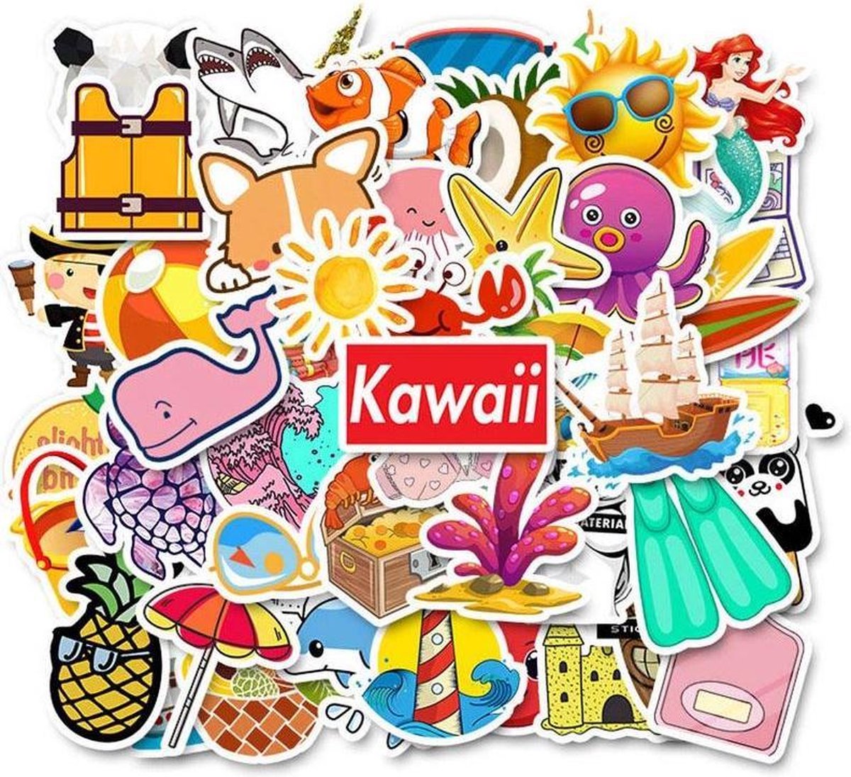 Akyol - Zomer stickers - Laptop stickers - Bullet journal stickers ...