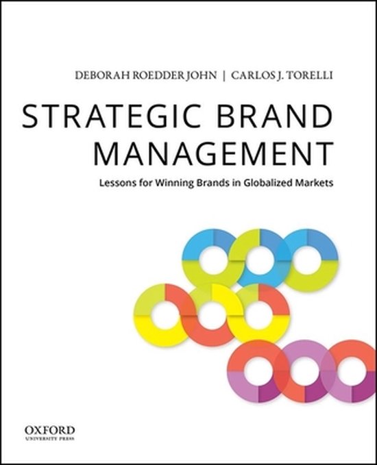 Strategic Brand Management | 9780190646004 | Deborah Roedder John ...