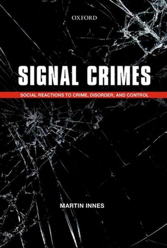 Signal Crimes, Martin Innes | 9780199684472 | Boeken | bol