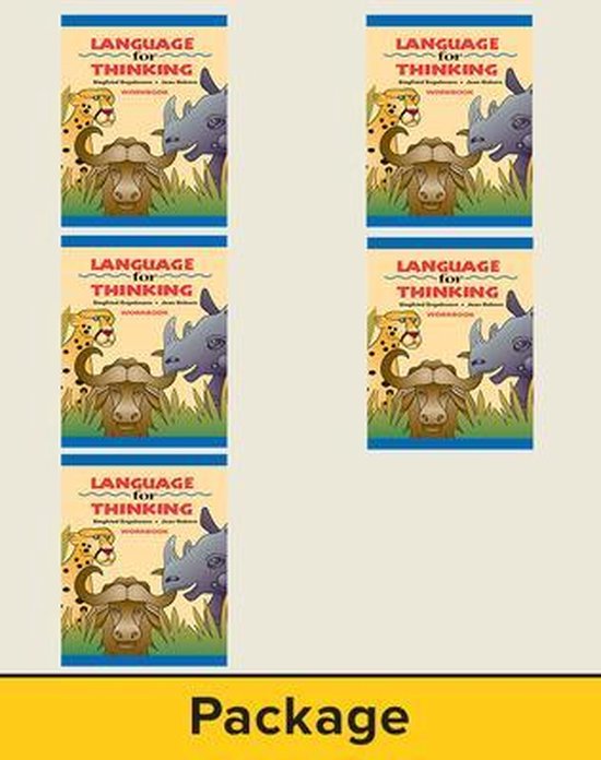DISTAR LANGUAGE SERIES- Language for Thinking, Workbook (Package of 5 ...