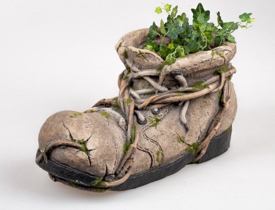 Chaussure de marche pot de fleur pour intérieur ou extérieur - aspect ...
