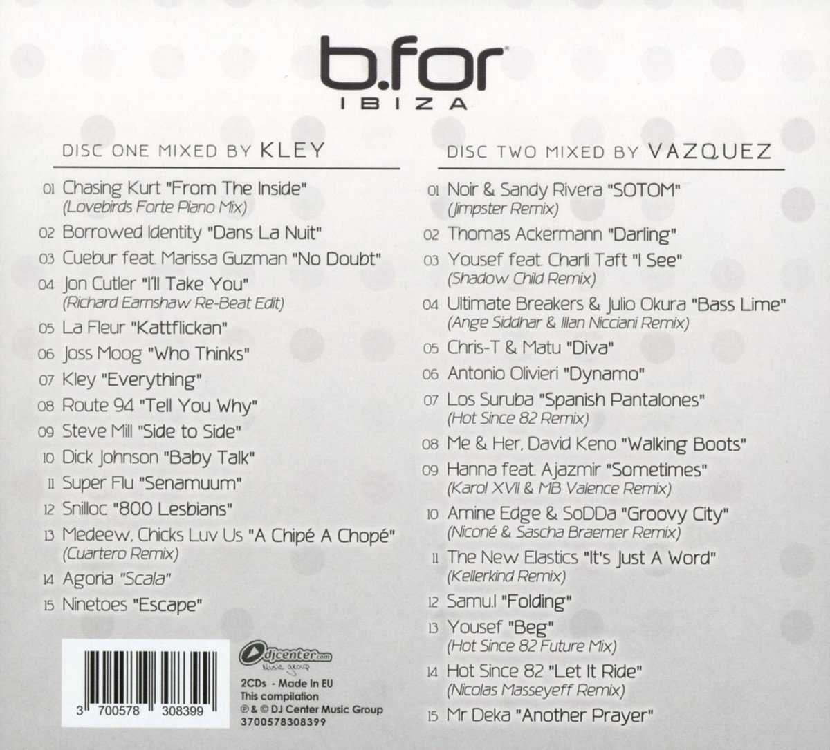 Various Artists - B.For Ibiza (CD), various artists | CD (album ...
