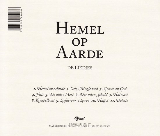 Rowwen Hèze - Hemel Op Aarde (De Liedjes) (CD), Rowwen Heze | Muziek | bol