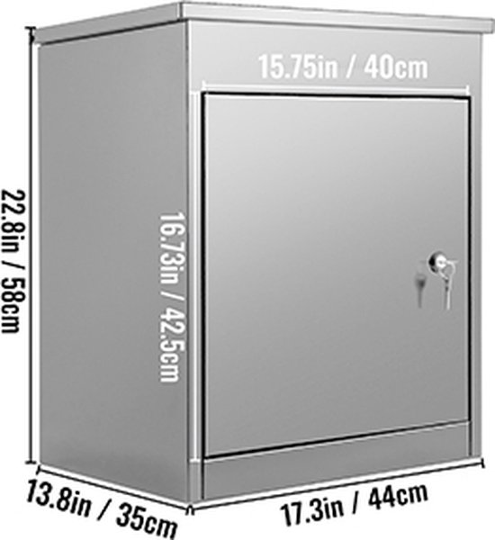 Parcel Box-Pakketbezorging-DropBox-BuitenPost Opslag-Afsluitbaar ...