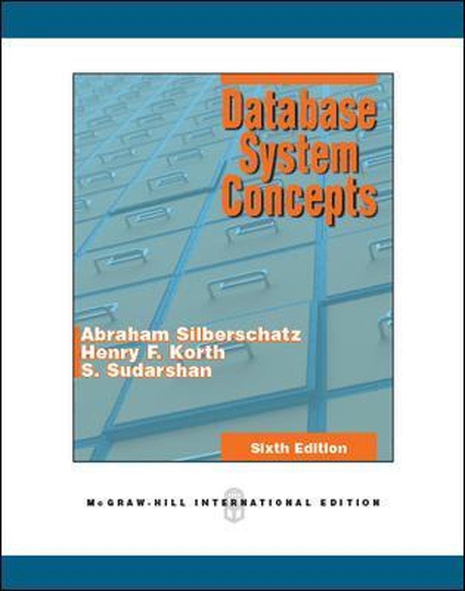 Database System Concepts (Int'l Ed) | 9780071289597 | Abraham Silberschatz | Boeken | bol.com
