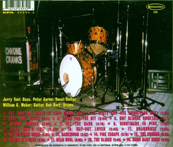 Chrome Cranks - Live In Exile (CD), Chrome Cranks | CD (album) | Muziek ...