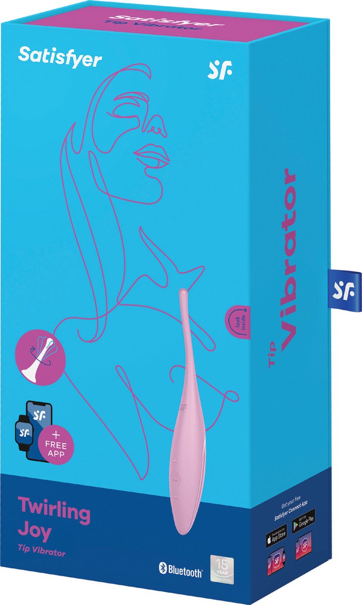 Satisfyer Twirling Joy - Tip Vibrator pink | bol.com