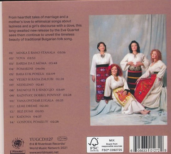 Eva Quartet - Minka (CD), Eva Quartet | Muziek | bol