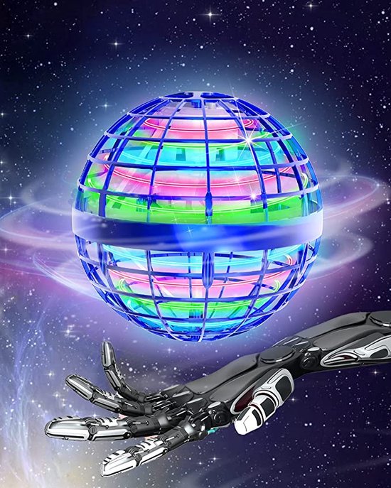 Flynova Pro Blauw - Magic Flying Ball - Met Afstandsbediening- Mini ...