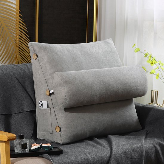 Coussin de lecture Dossier triangulaire Groot Coussins de dossier ...