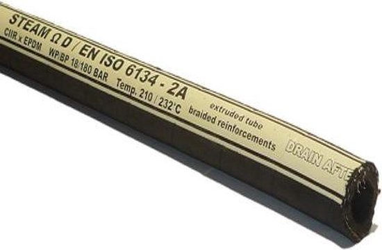Hoge druk stoom slang and ISO - 19mm - (Rol 61m) | bol