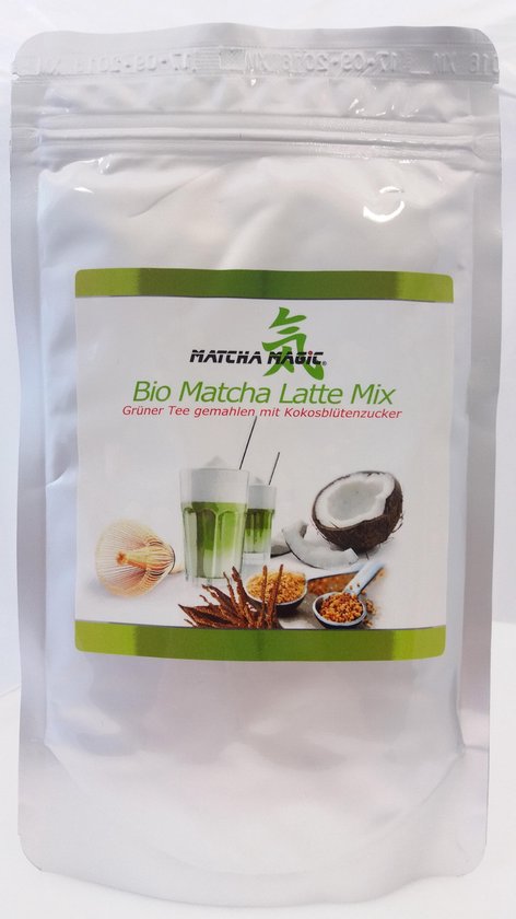 Matcha Latte mix 250 gram met 50% pure Matcha | bol