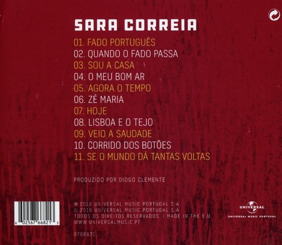 Sara Correia - Sara Correia (CD), Sara Correia | CD (album) | Muziek | bol