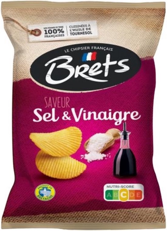 Bret’s Chips Zout & Azijn 125gr | bol