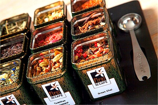 Luxe - Theedoos - Dienblad - Theedoos 12 vaks - 12x20 gram - Verse thee ...