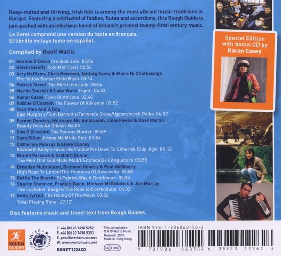 Various Artists - Irish Folk. The Rough Guide (2 CD), Karan Casey ...