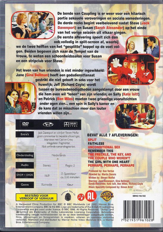 Coupling - Seizoen 3 (Dvd), Sarah Alexander | Dvd's | bol