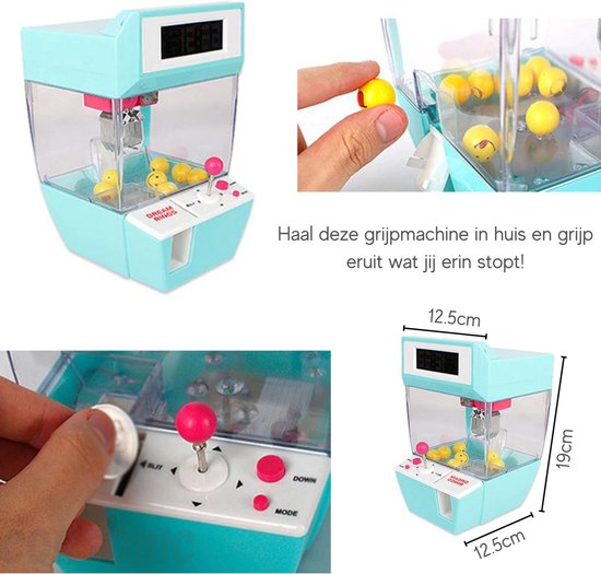 Cortonic - Grijpmachine - Arcadekast - Grijpmachine Speelgoed | bol.com
