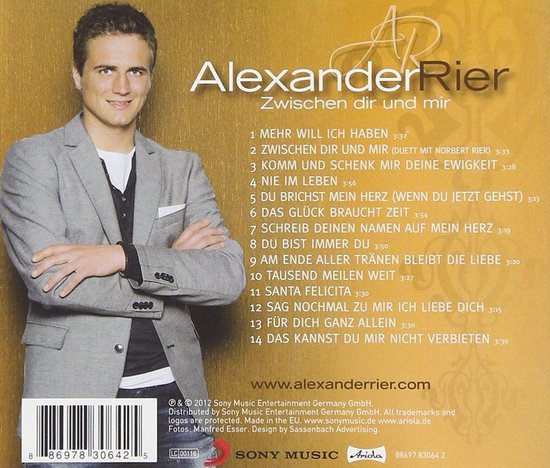 Zwischen Dir und Mir, Alexander Rier | CD (album) | Muziek | bol