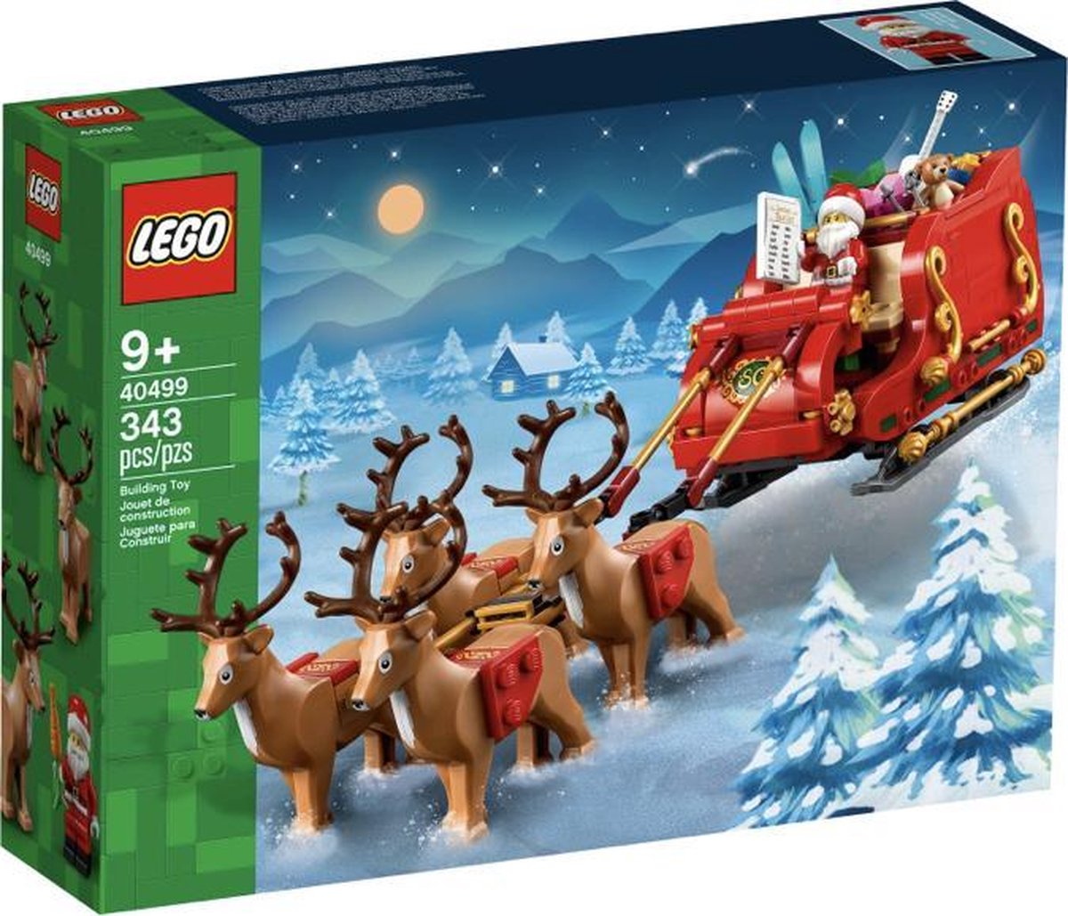 Lego Kerst 40499 Arrenslee | bol