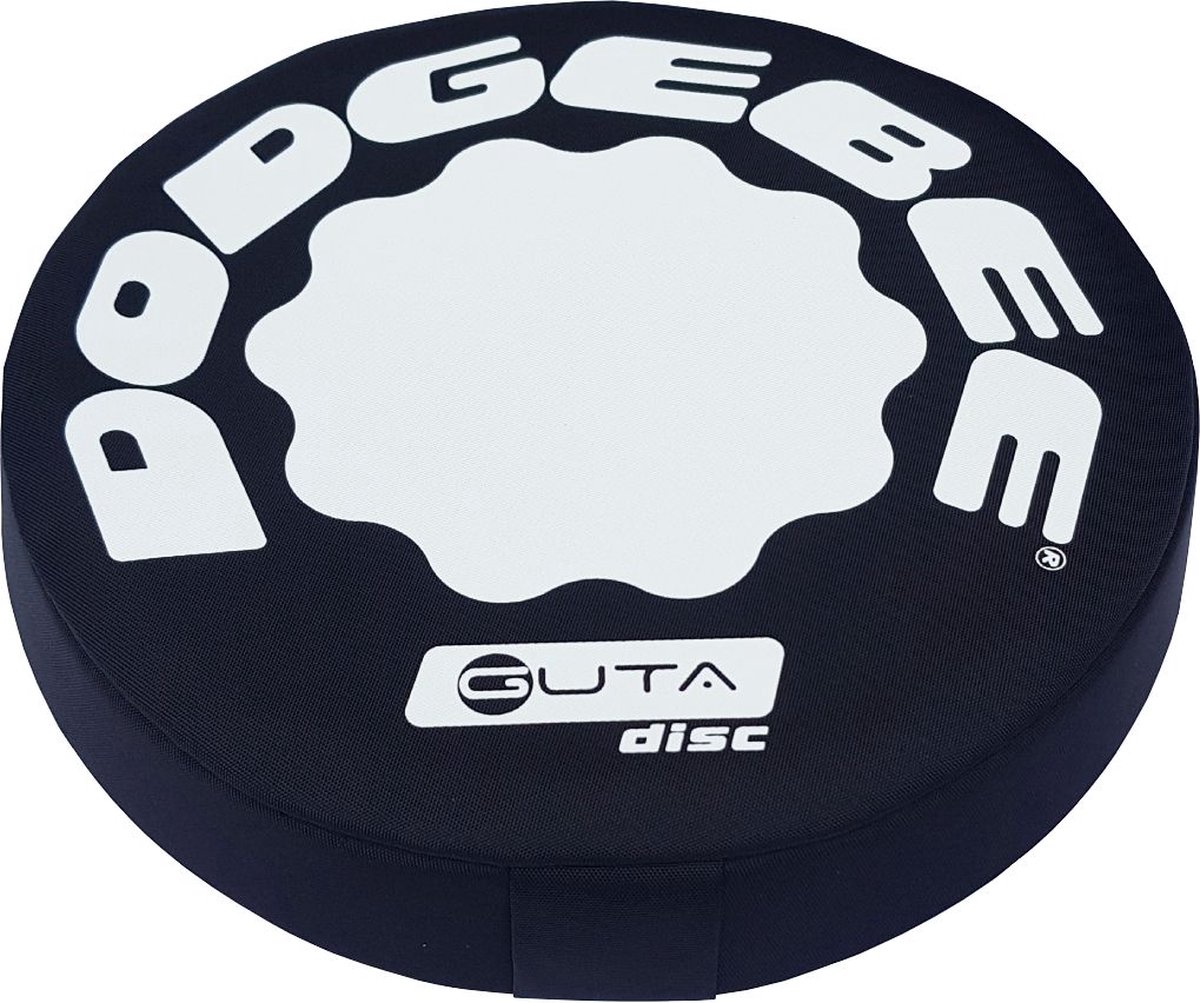 Dodgebee | Trefbal | Oefen Frisbee 27 cm Zwart / Wit | bol
