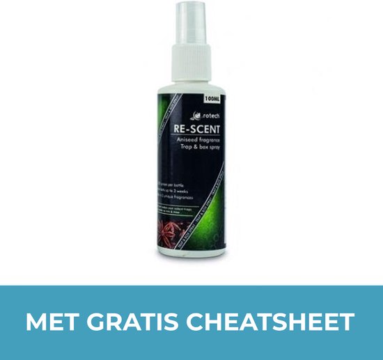 Rotech - Re-Scent Lokspray - Muizen en Ratten Lokstof - Anijs - 500 ...