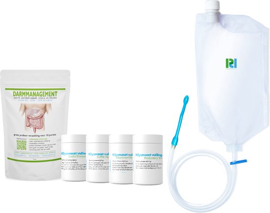 Powerdetox - Professionele Klysma Set - met 4 klysma vullingen - en ...