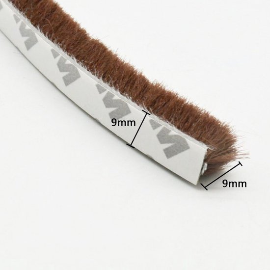 Luxe Zelfklevende Tochtstrip Borstel - Tochtstrips Voor Deuren ...