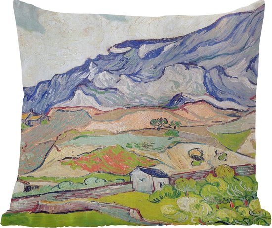 Sierkussen - De Alpen Vincent Van Gogh - Multicolor - 40 Cm X 40 Cm | bol