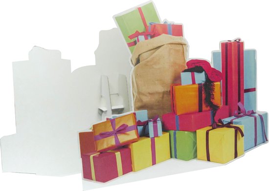 3Motion-Themadecoratie-EE-golfkarton-Standee-Pakjes | bol