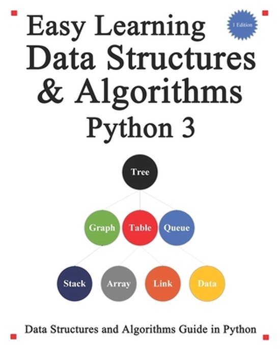 Easy Learning Data Structures And Algorithms Python 3 9781098735487 Yang Hu Boeken Bol 6299