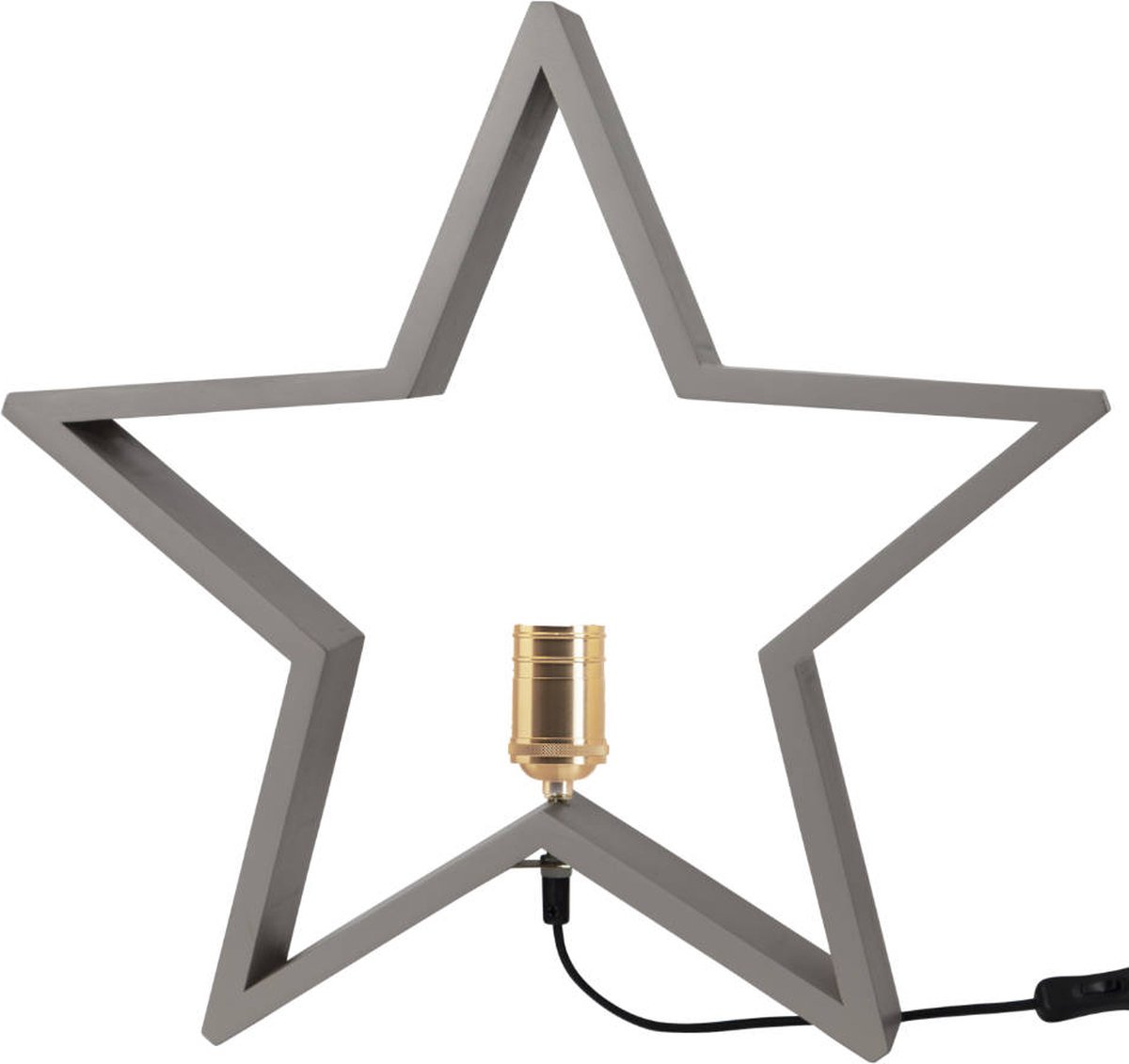 Star Trading Lysekil houten ster - tafellamp - met fitting lamp E27 ...
