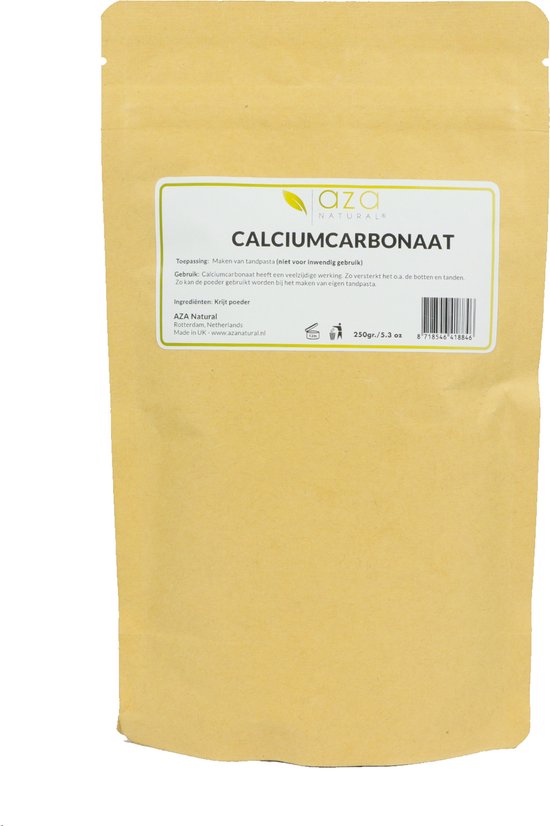 Aza Natural - Calciumcarbonaat - 250gram | bol