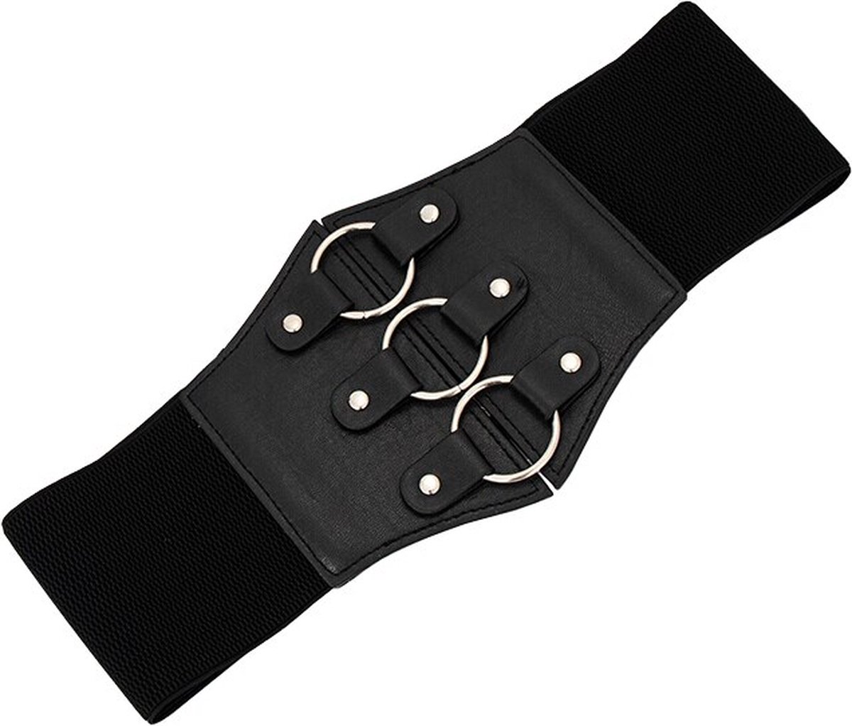 Amodi® Fashion - Corset Dames Riem met 3 Ringen - Brede Taille Riem ...