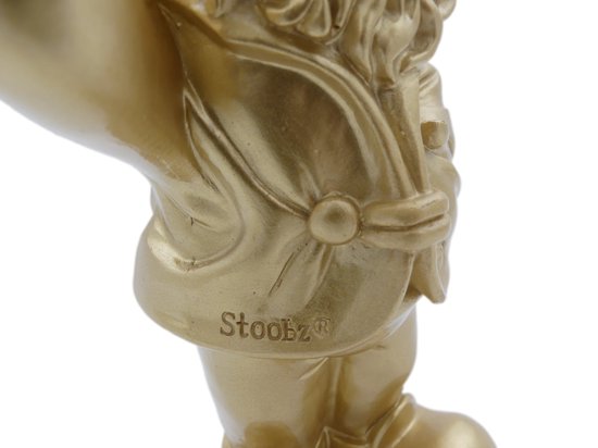 Stoobz kabouter fuck you goud - kabouter met middelvinger - 20 cm groot ...